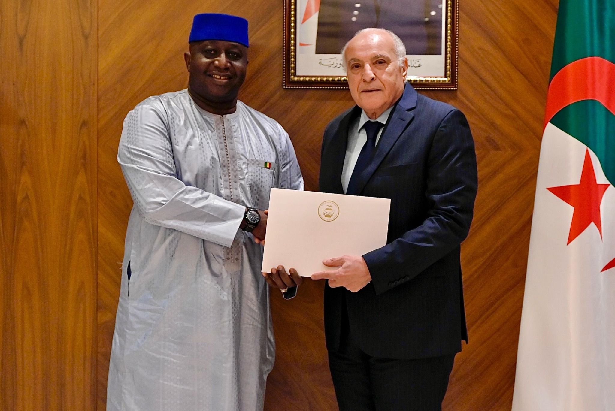 Ahmed Attaf receives credentials of new Mali ambassador to Algeria ...