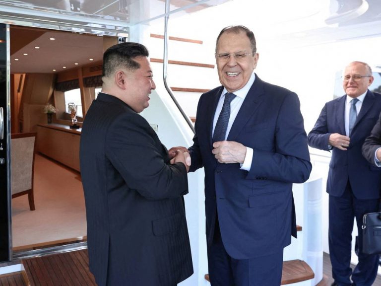 Russia’s FM meets North Korea’s leader, praises ties as ‘invincible ...