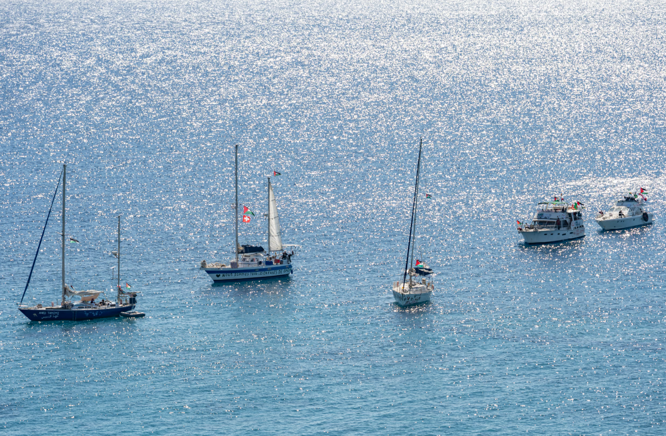 Freedom Flotilla Coalition Launches New Fleet from Italy to Break Gaza ...